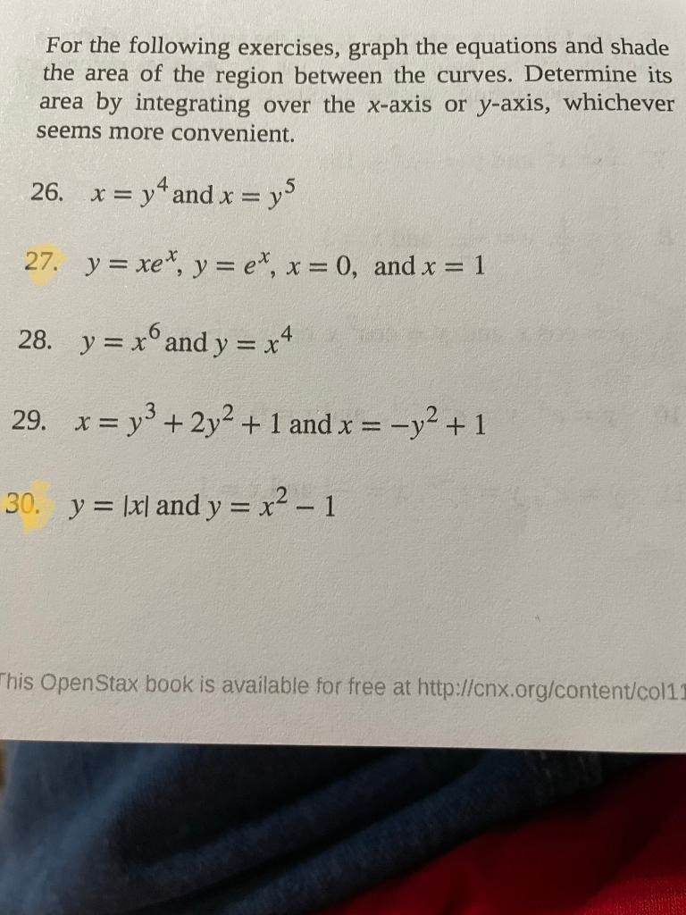 Solved For the following exercises, graph the equations and | Chegg.com