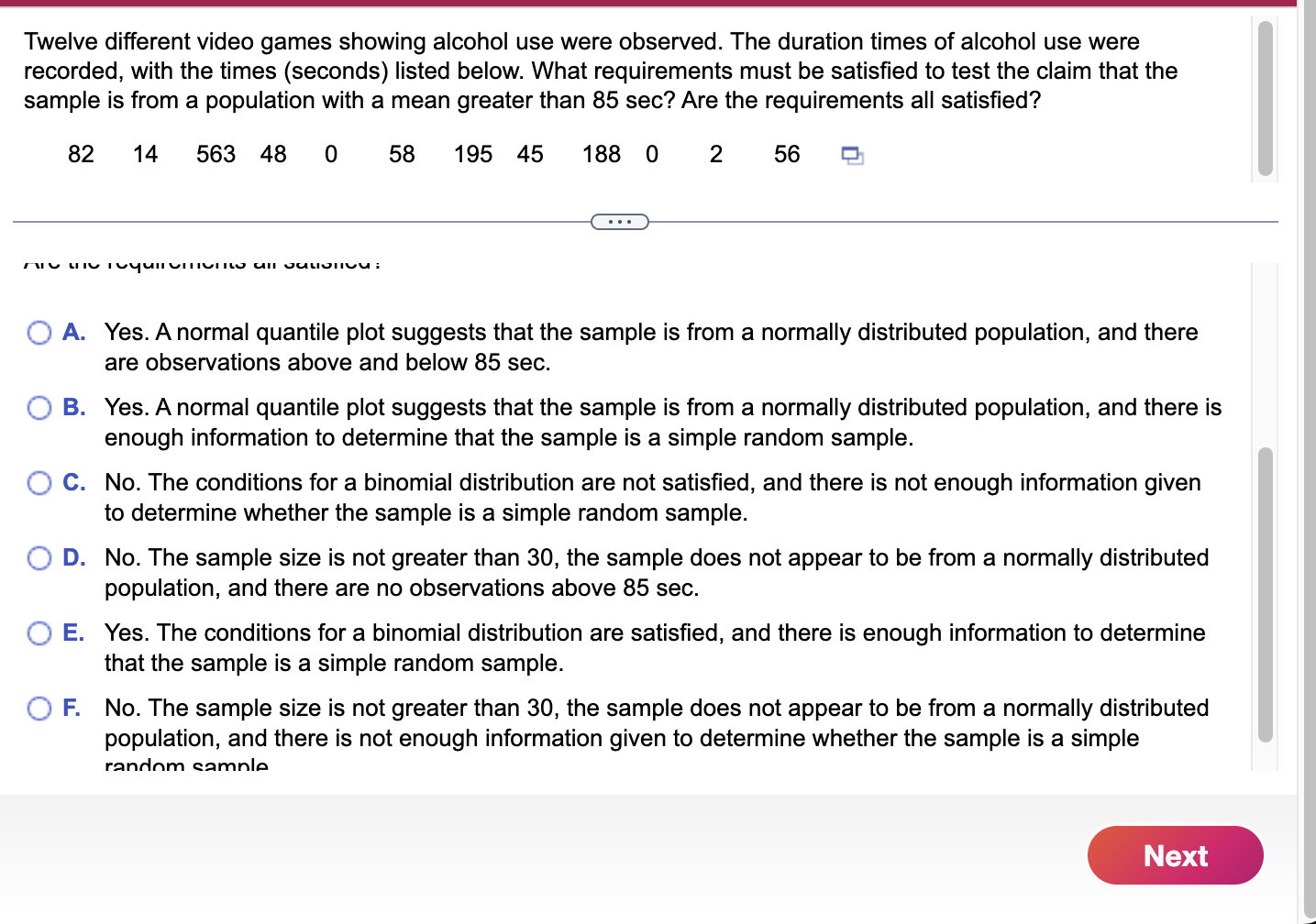 Solved Twelve different video games showing alcohol use were | Chegg.com