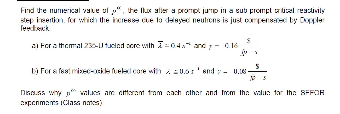 Solved Find the numerical value of p00, ﻿the flux after a | Chegg.com
