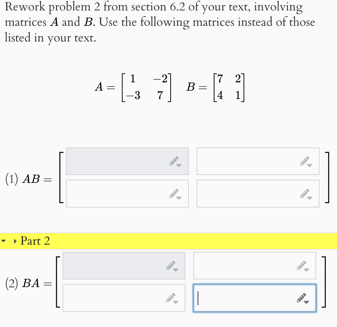 Solved Rework problem 2 ﻿fRework problem 2 ﻿from section 6.2 | Chegg.com