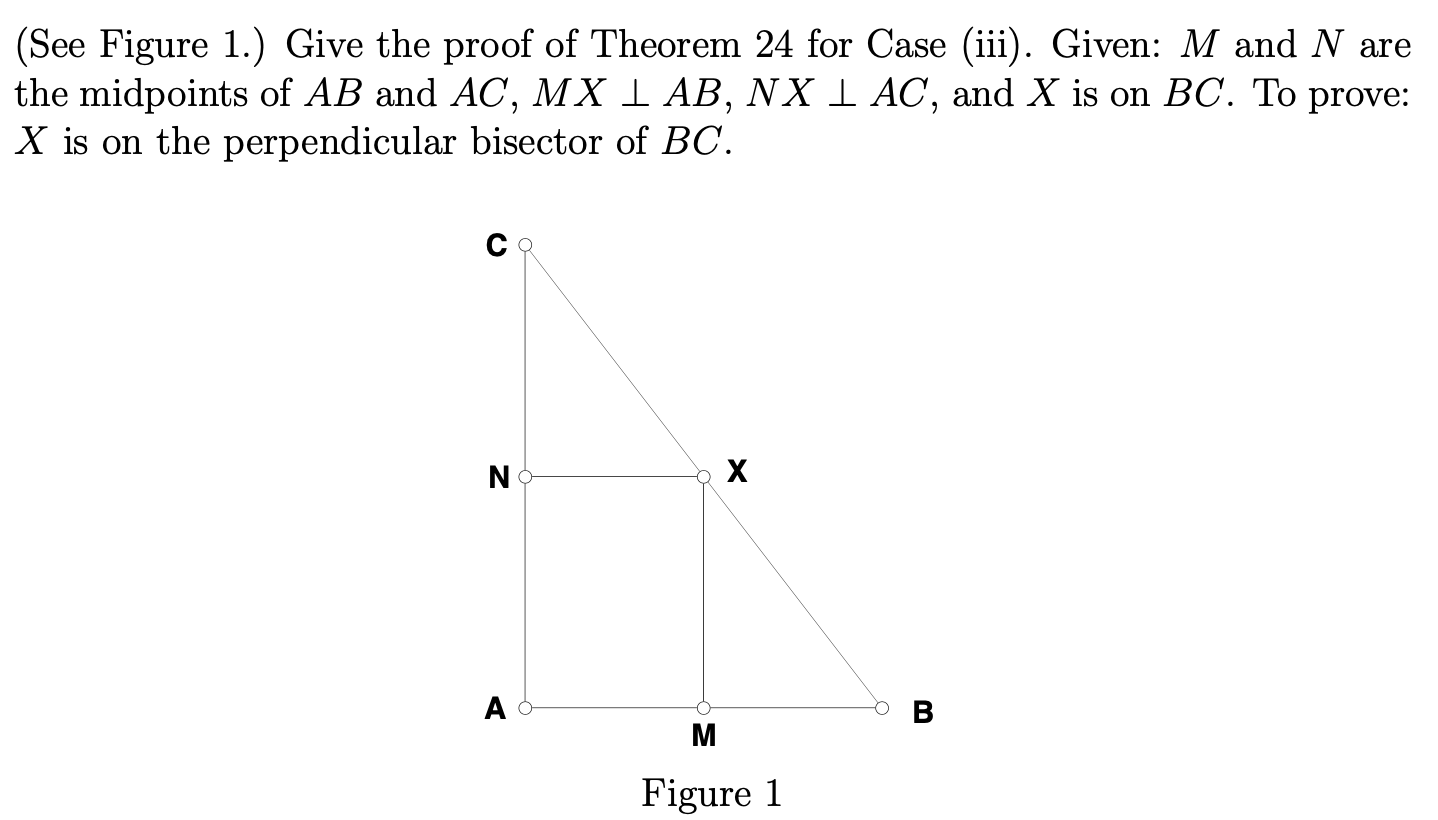 Solved (See Figure 1.) Give the proof of Theorem 24 for Case | Chegg.com