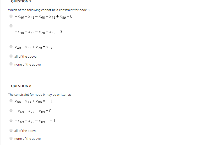 Solved Use the following scenario and data for questions 1 | Chegg.com