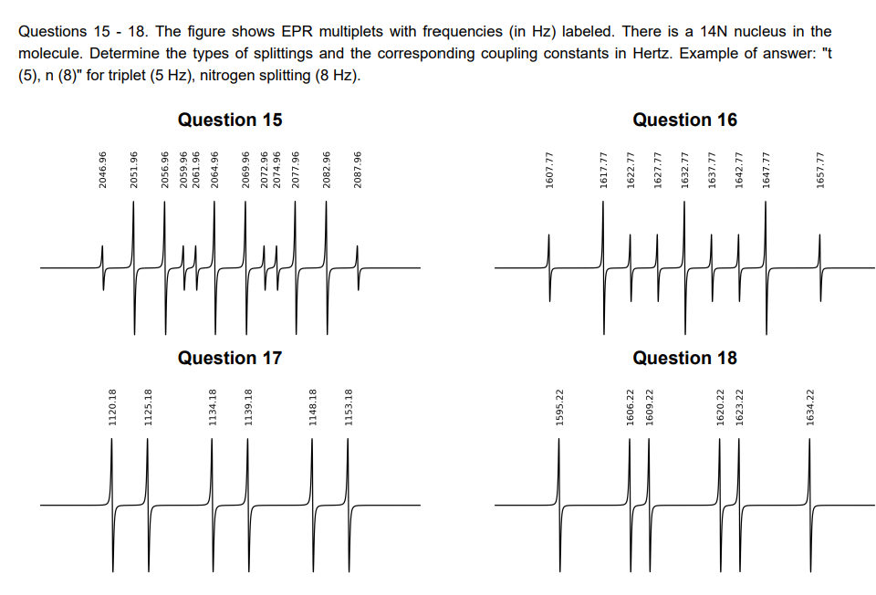 Solved Questions 15-18. ﻿The figure shows Electronic | Chegg.com