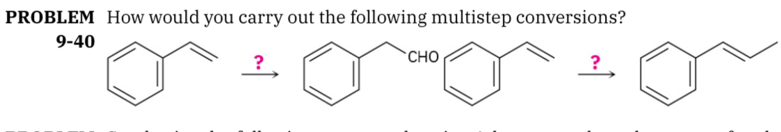 Solved PROBLEM How would you carry out the following | Chegg.com