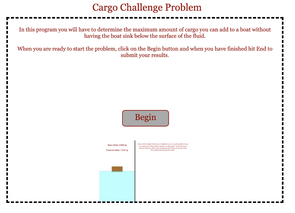 Solved Cargo Challenge Problem In this program you will have | Chegg.com