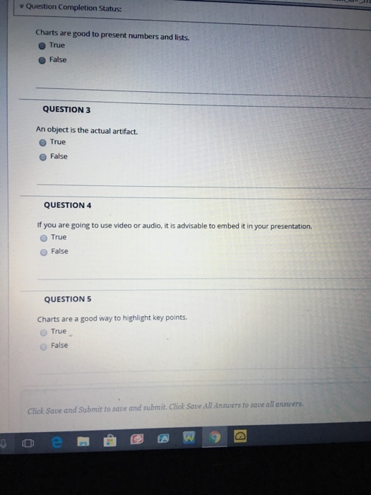 Solved Question Completion Status: Charts are good to | Chegg.com