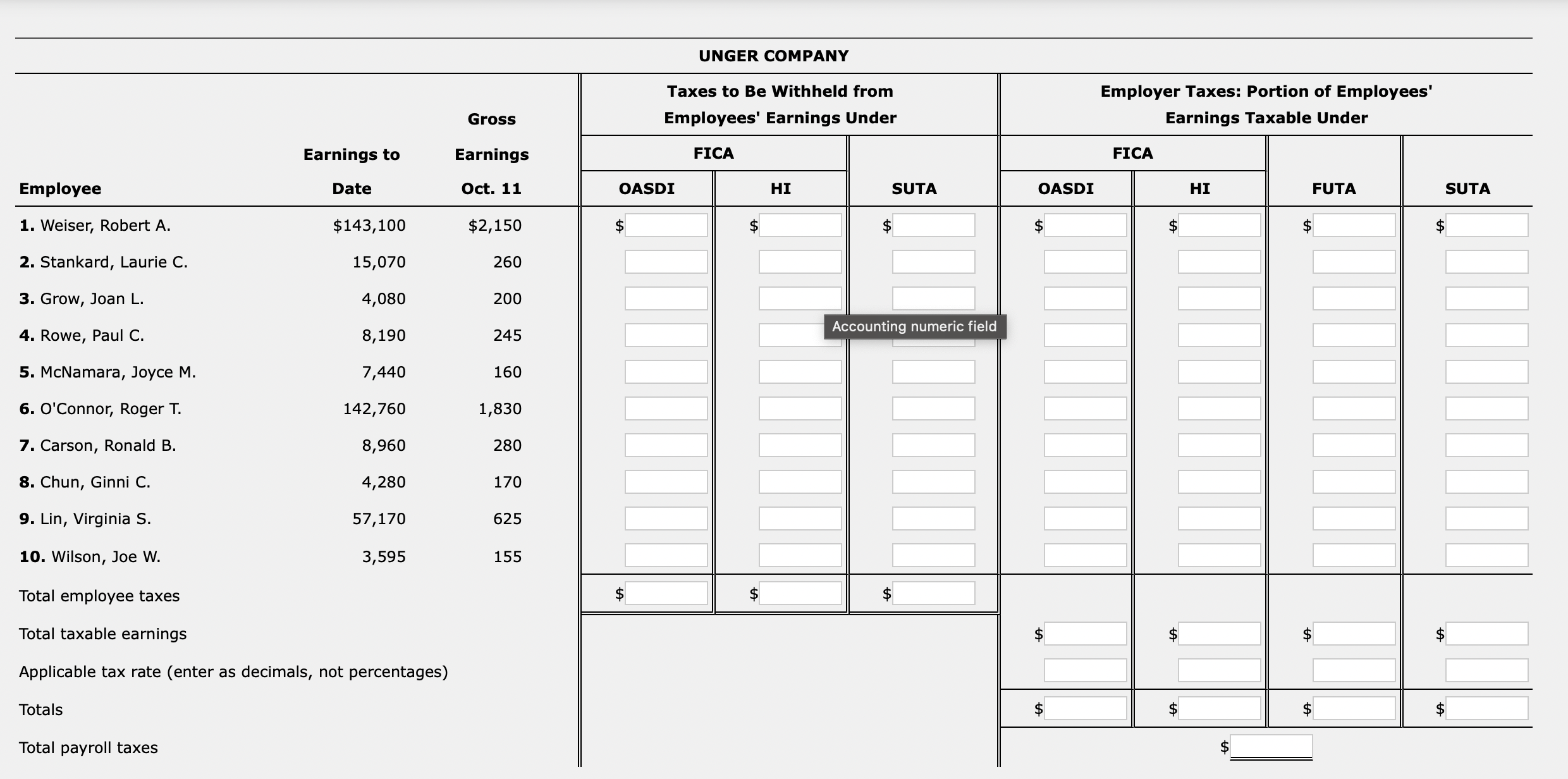 Solved 13. PR.06.15A.ALGOQuestion Content AreaThe form below | Chegg.com
