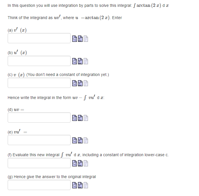 Solved In this question you will use integration by parts to | Chegg.com