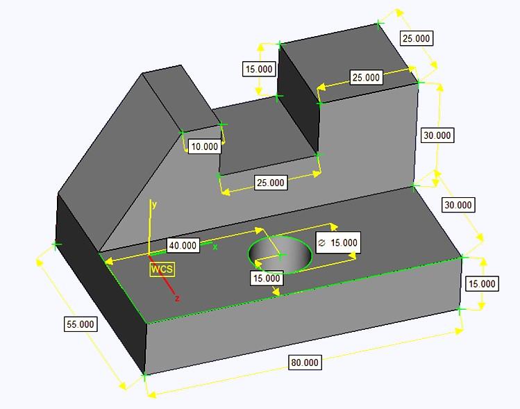 Solved Using AutoCAD 2020, draw orthographic views with | Chegg.com