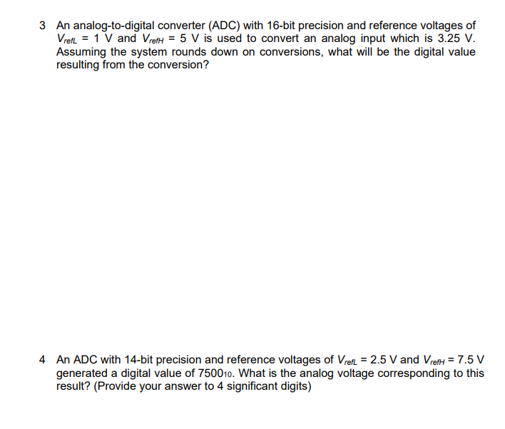 Solved Both question 3 and 4. Trying to see how they are | Chegg.com