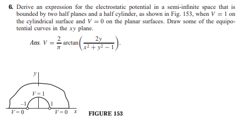 5) Let D be the semi-infinite region with boundary | Chegg.com