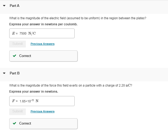 Solved Two large, parallel, metal plates carry opposite | Chegg.com
