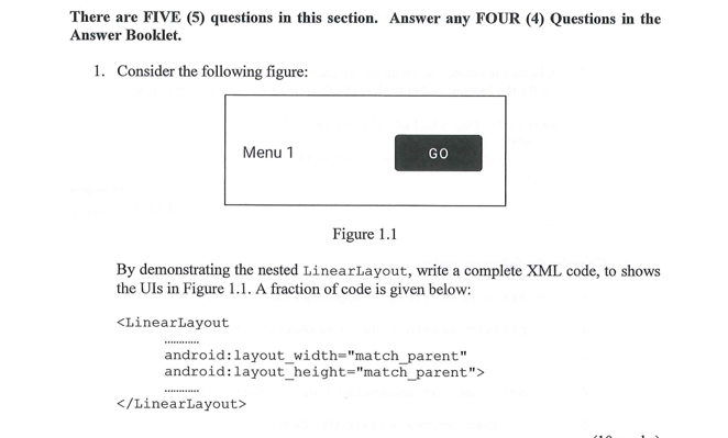 Solved There are FIVE (5) questions in this section. Answer | Chegg.com