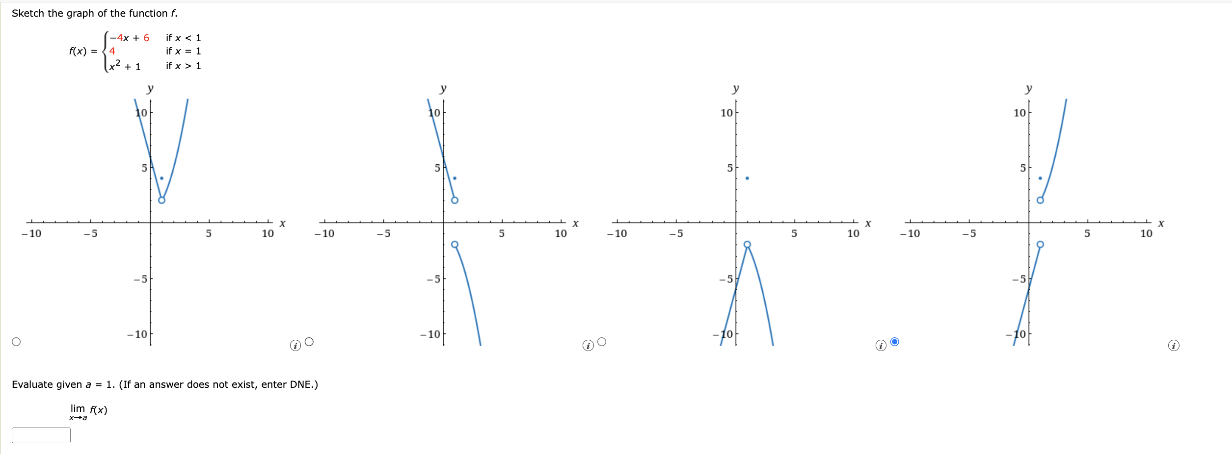 Solved Sketch the graph of the function f. | Chegg.com