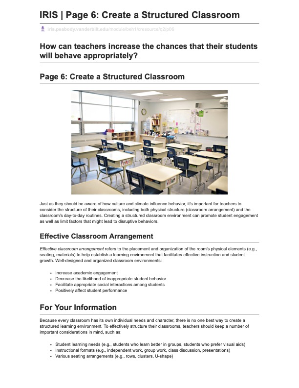 Solved How can teachers increase the chances that their | Chegg.com