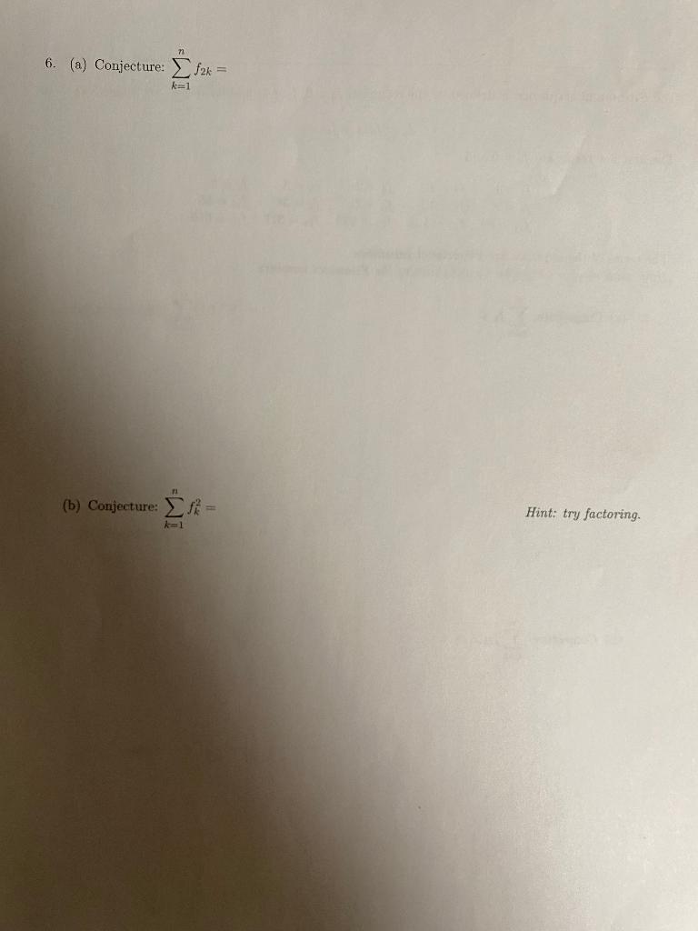 Solved The Fibonacci sequence is defined by the recursion fo | Chegg.com