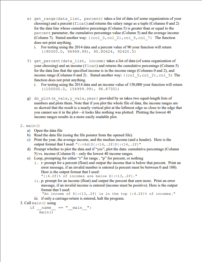 Solved Assignment Specifications 1. The program must provide | Chegg.com
