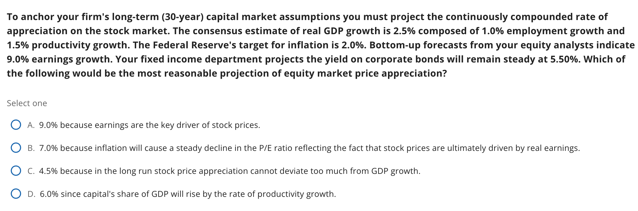 Solved To anchor your firm's long-term (30-year) ﻿capital | Chegg.com