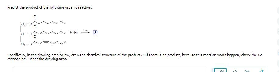 Solved Predict the product of the following organic | Chegg.com