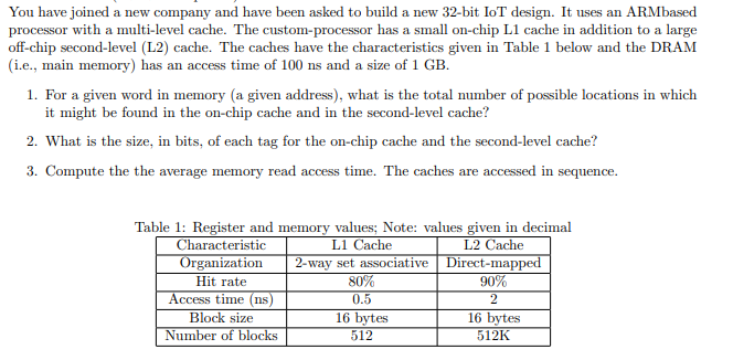 Solved You have joined a new company and have been asked to | Chegg.com