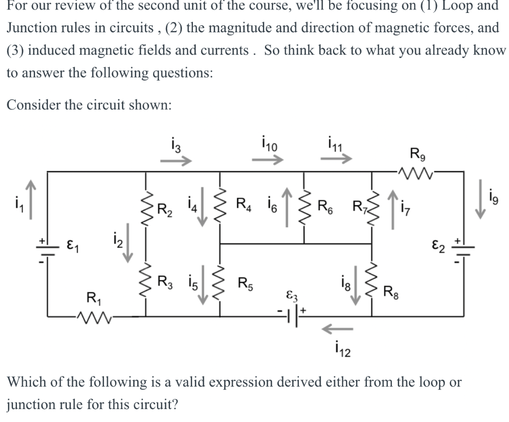 Solved For our review of the second unit of the course, | Chegg.com