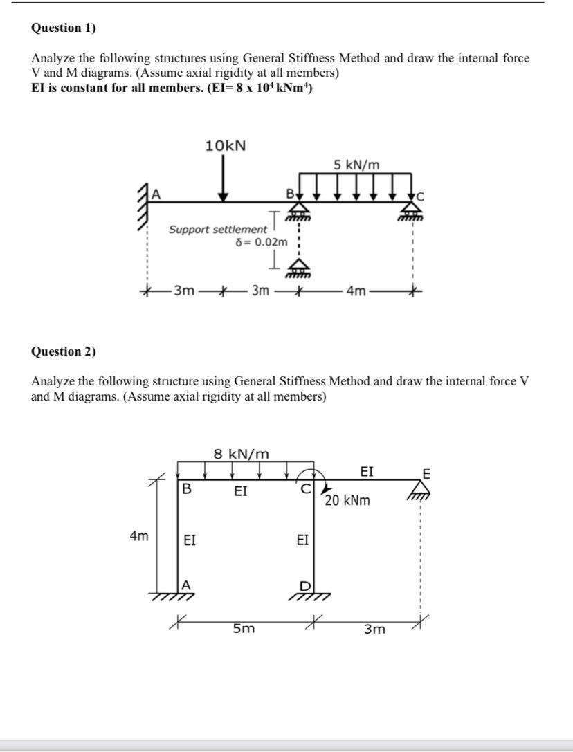 Solved Question 1) Analyze the following structures using | Chegg.com