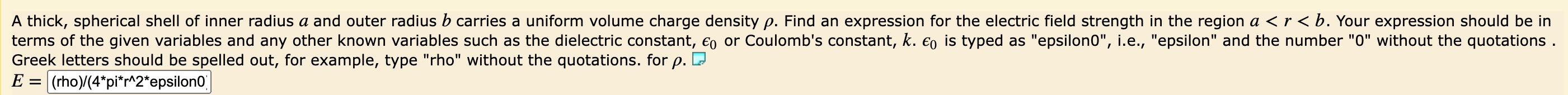 Solved Greek letters should be spelled out, for example, | Chegg.com