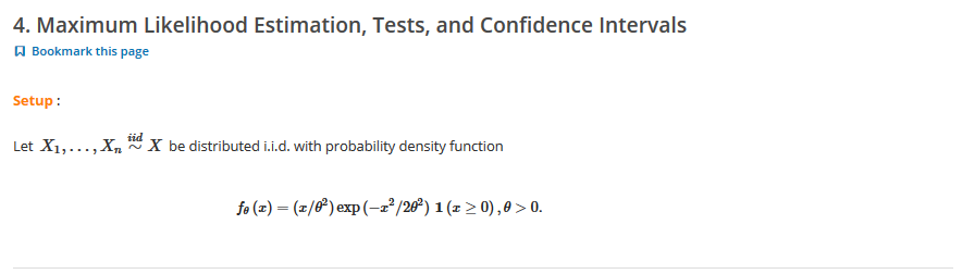 4 Maximum Likelihood Estimation Tests And