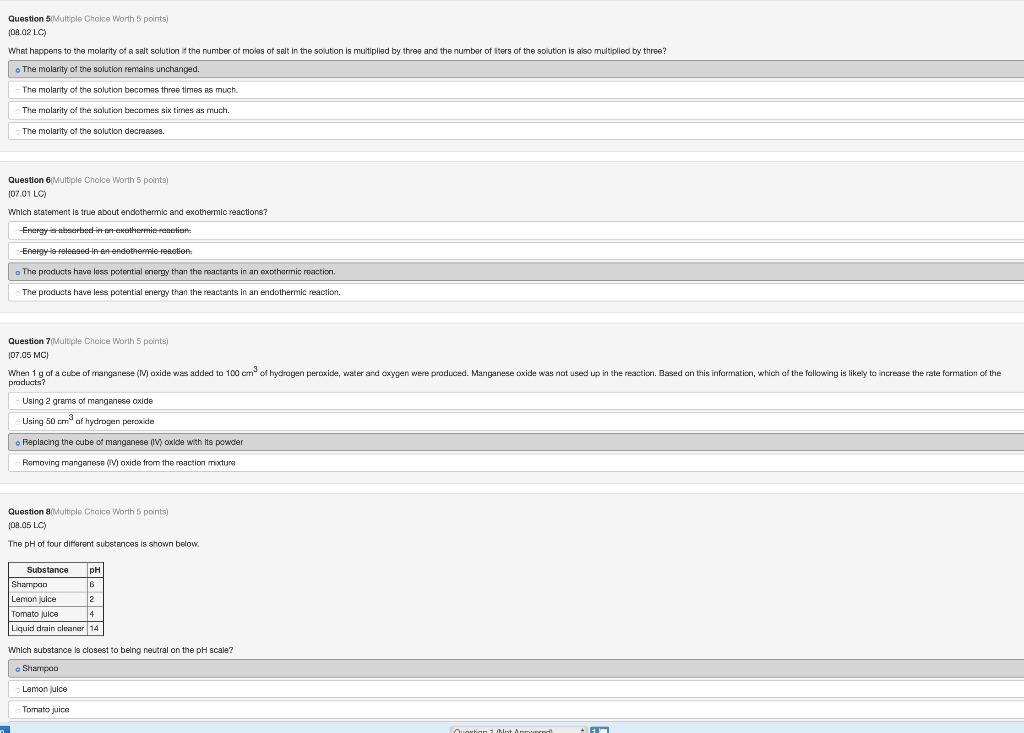 Solved: Question 1 Multiple Choice Worth 5 Points) (08.04 ... | Chegg.com