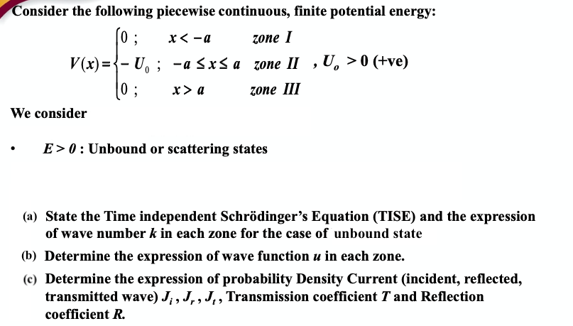 Solved zone 1 Consider the following piecewise continuous, | Chegg.com