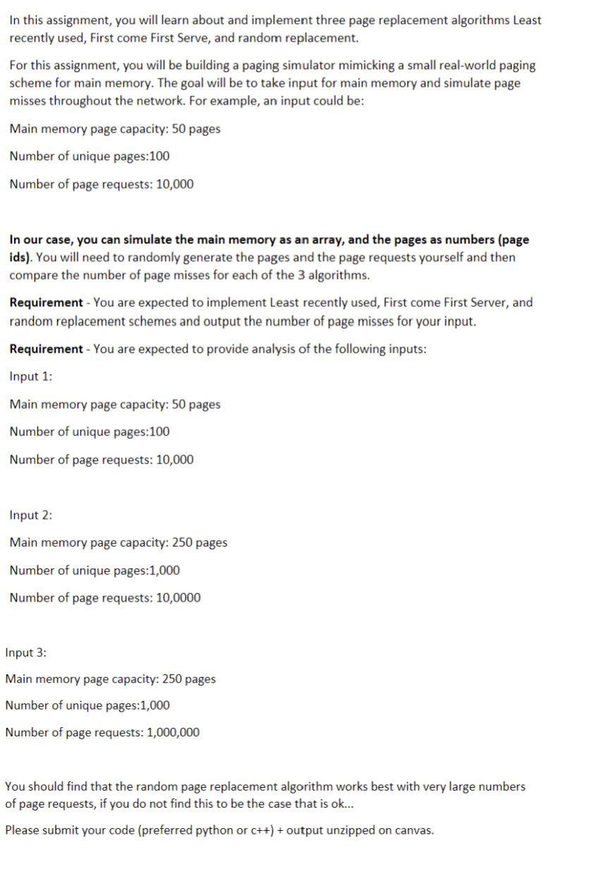 Solved In this assignment, you will learn about and | Chegg.com