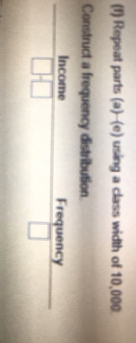 Solved Please Help Me Construct A Frequency Distribution 4913