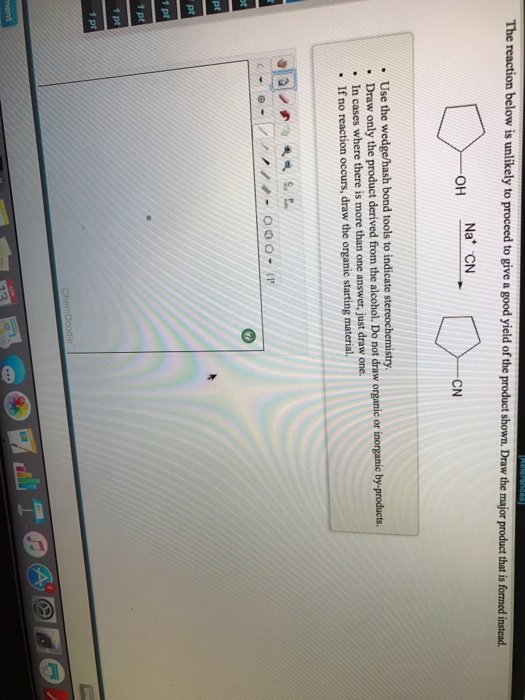 Solved The reaction below is unlikely to proceed to give a | Chegg.com