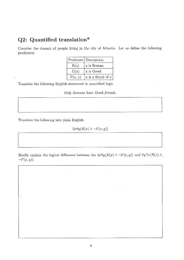 Solved L1: Translation* For this problem, נse the following | Chegg.com