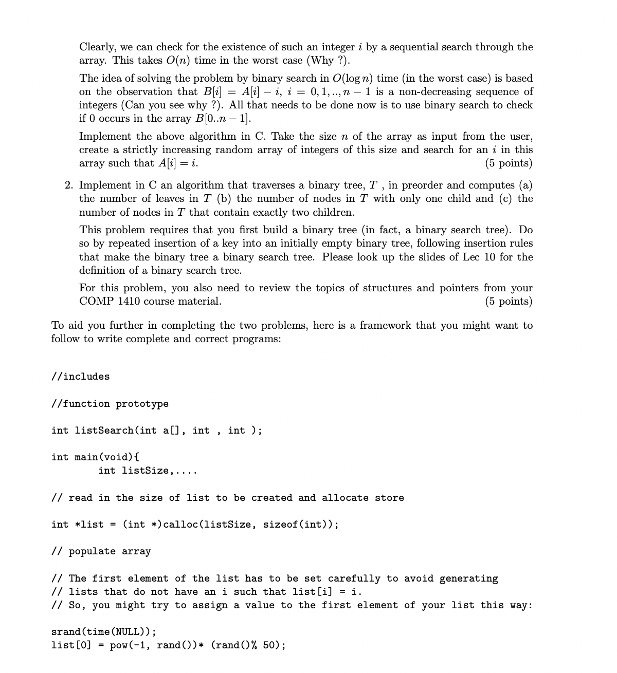 Solved 1. Consider the problem of deciding if there exists | Chegg.com