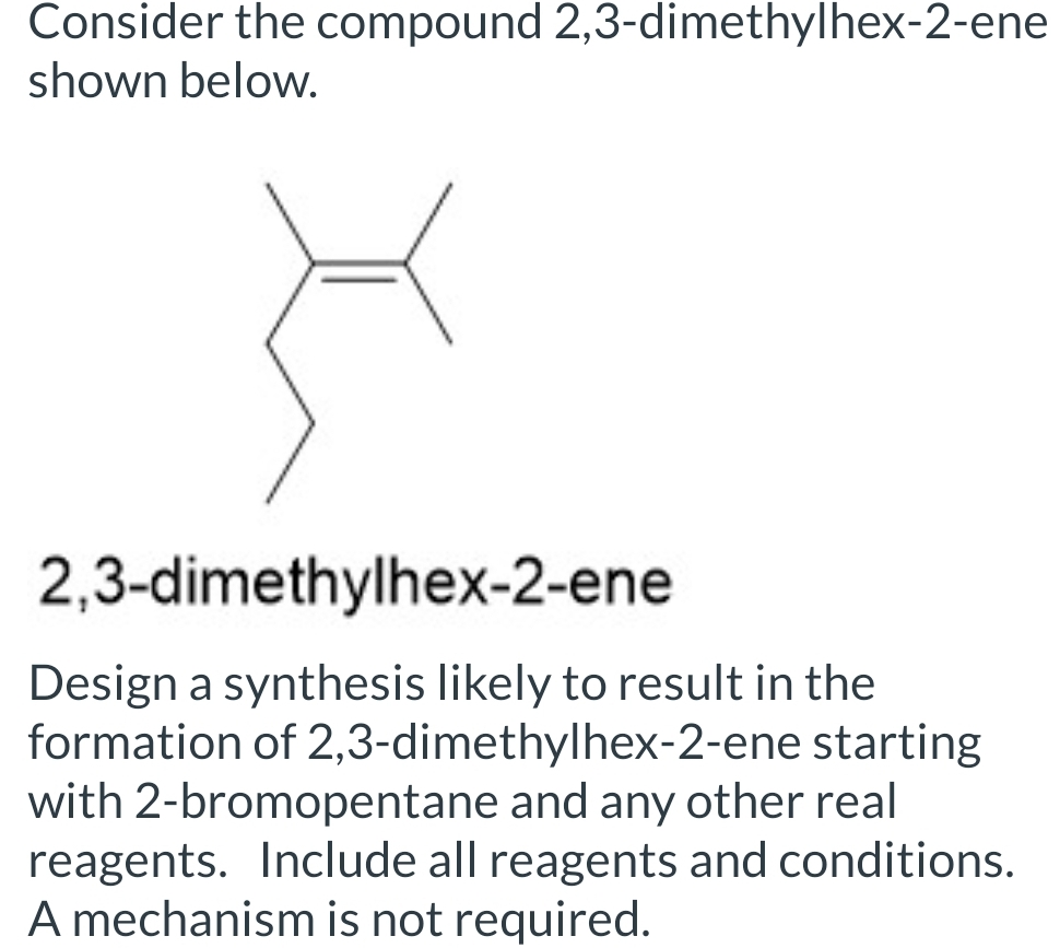 Solved Design a synthesis likely to result in the formation | Chegg.com