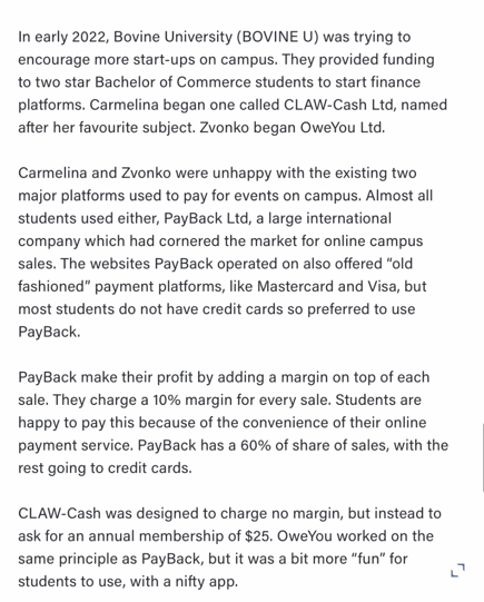 In early 2022, Bovine University (BOVINE U) was | Chegg.com