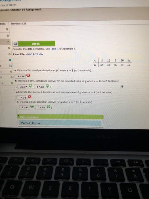 Solved 18 at 11 PM EDT nment: Chapter 14 tions Exercise | Chegg.com Solved 18 at 11 PM EDT nment: Chapter 14 tions Exercise | Chegg.com