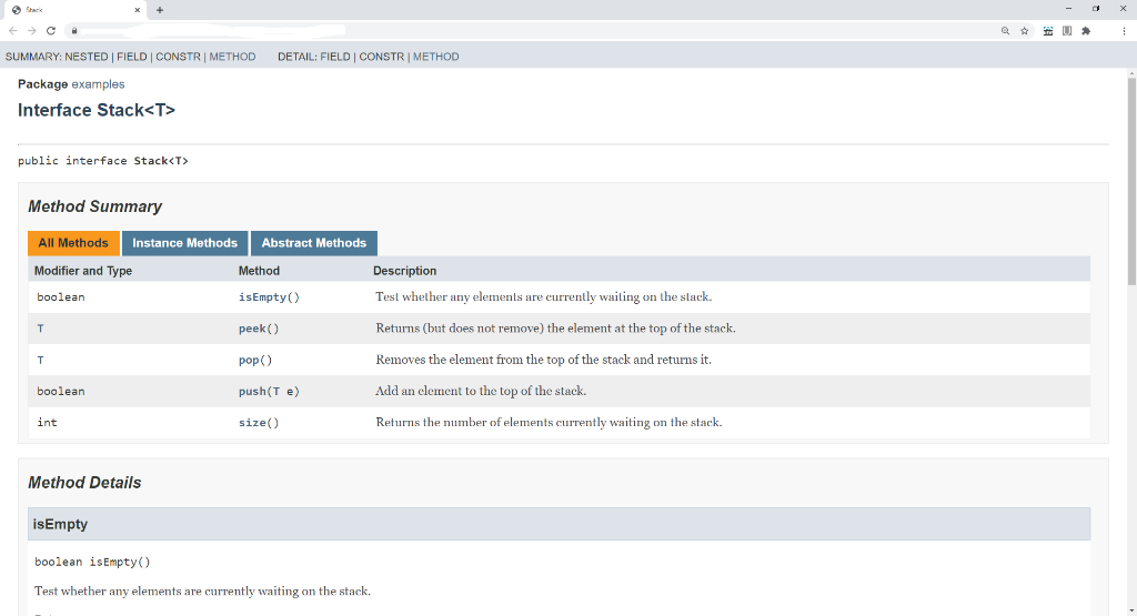 Summary Nested Field Constr Method Detail Field Constr Method Package Examples Interface 4465