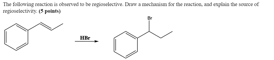 Solved The following reaction is observed to be | Chegg.com