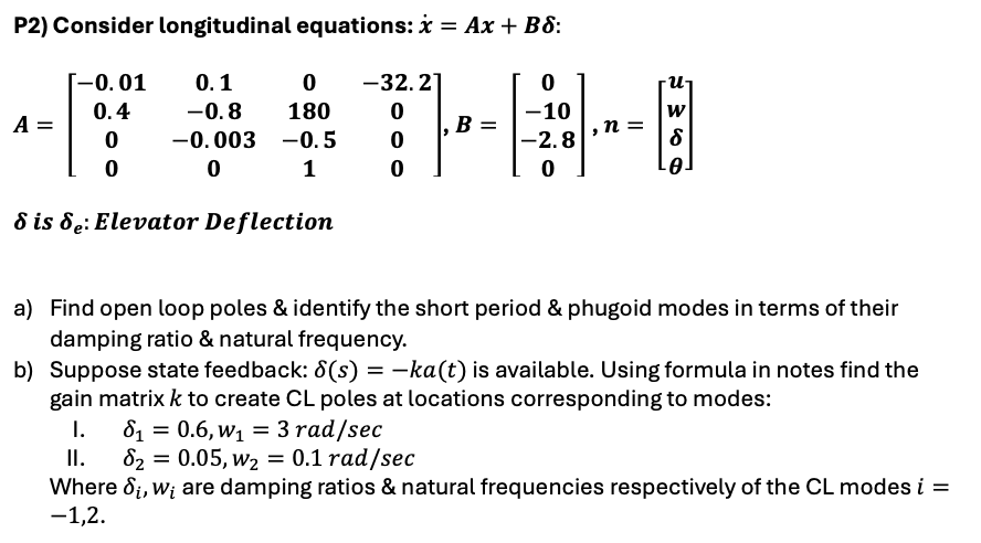 Solved ** ﻿PLEASE ANSWER ALL PARTS **a) ﻿Find open loop | Chegg.com
