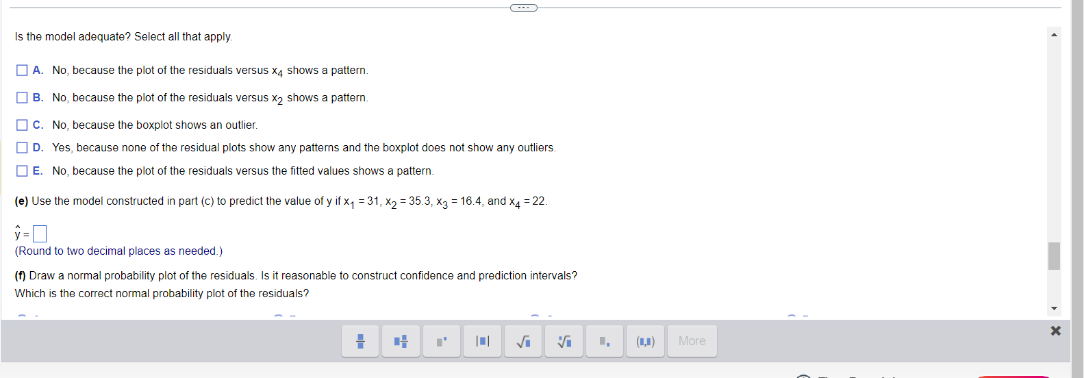 Use this data set and a level of significance of | Chegg.com