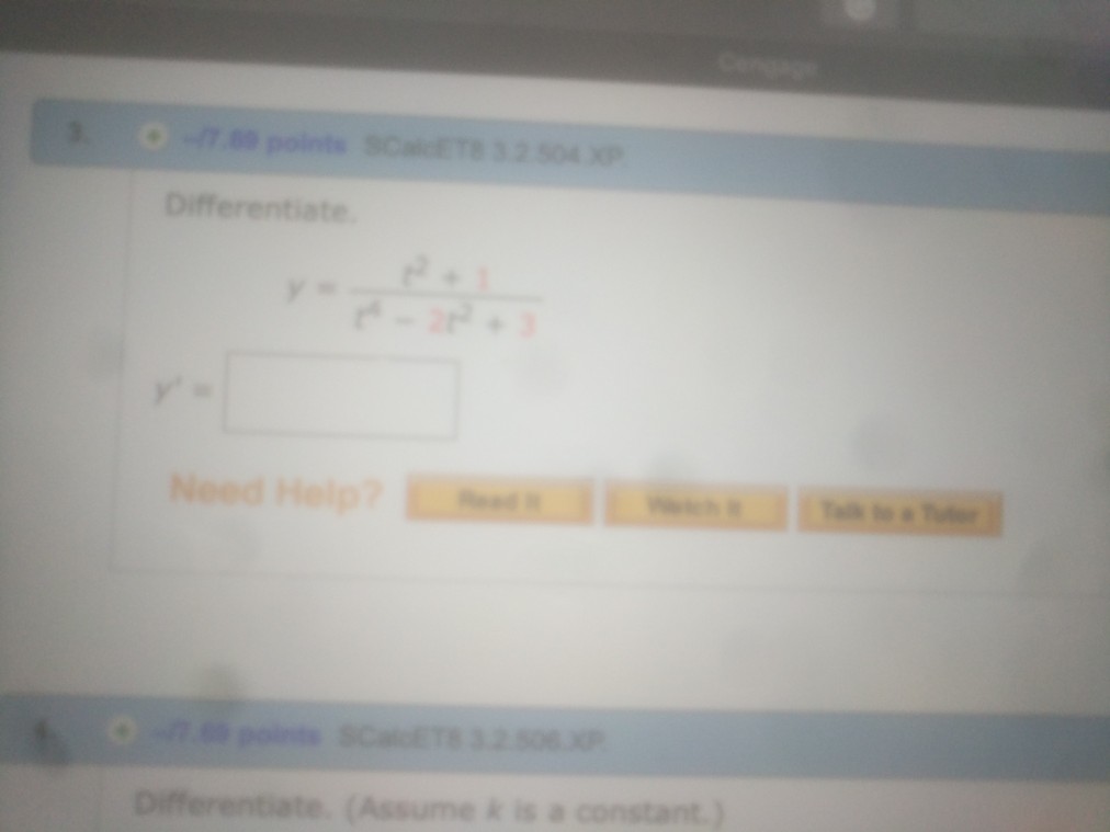 Solved (Assume k is a constant) | Chegg.com