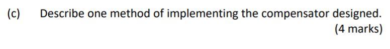 Solved 2. A servomotor used for position control application | Chegg.com
