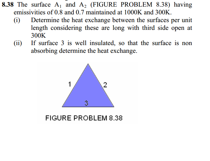 Solved 8.38 The surface A and A2 (FIGURE PROBLEM 8.38) | Chegg.com