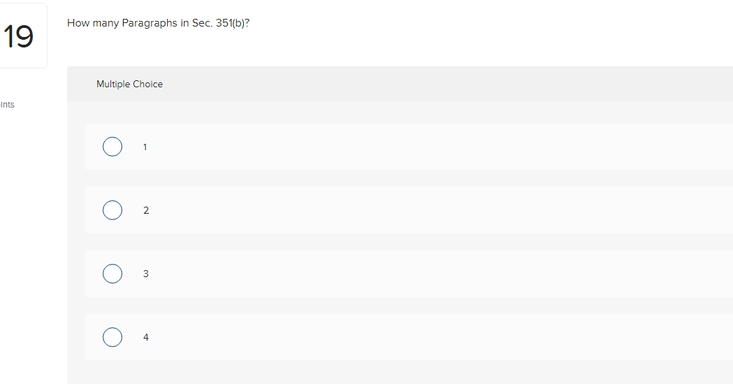 Solved How many Paragraphs in Sec. 351(b)? 19 Multiple | Chegg.com