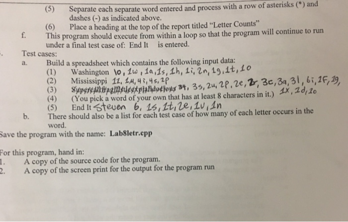 Solved gramming assignments, the following type of comment | Chegg.com