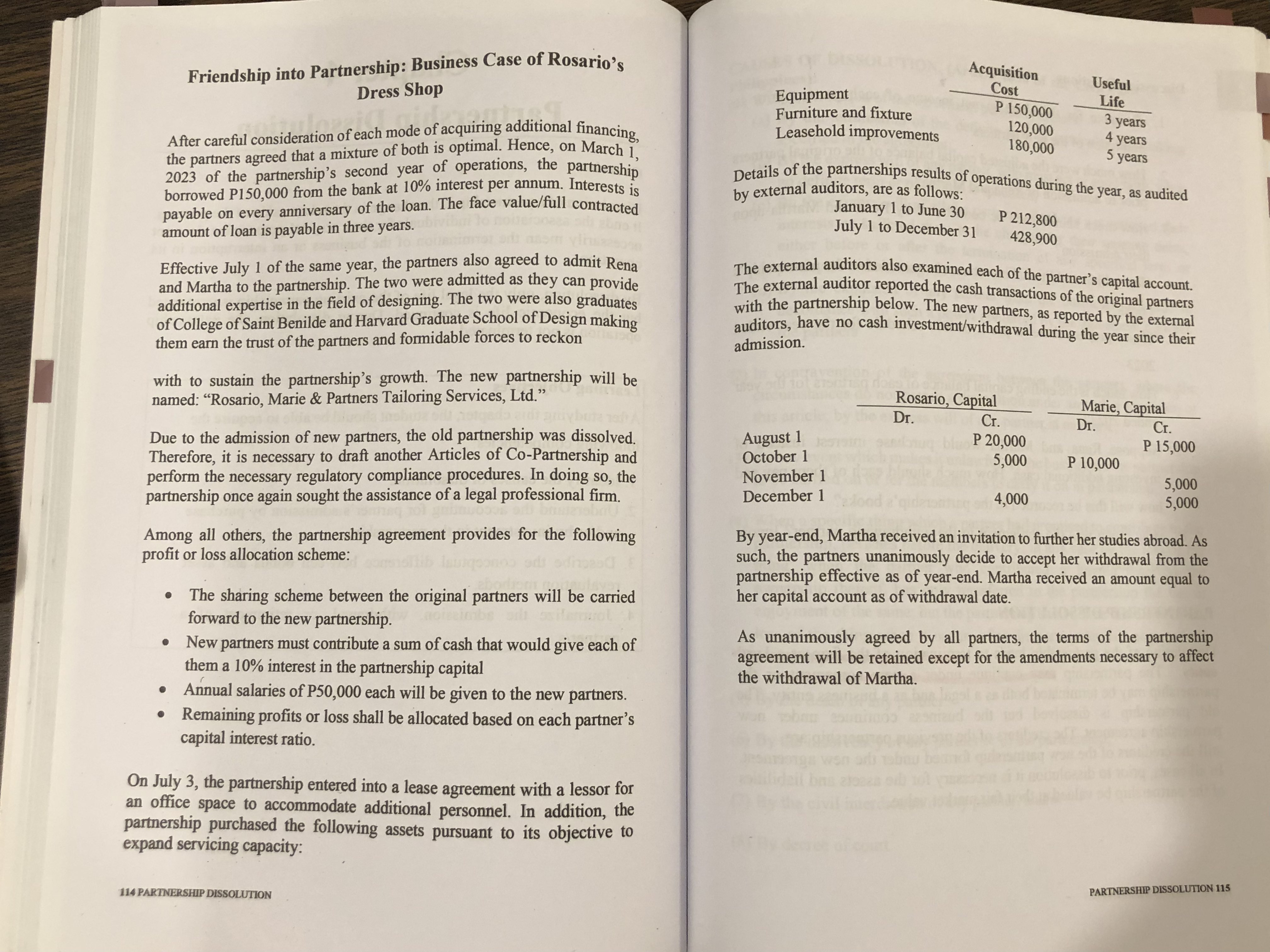 Solved Friendship into Partnership: Business Case of | Chegg.com