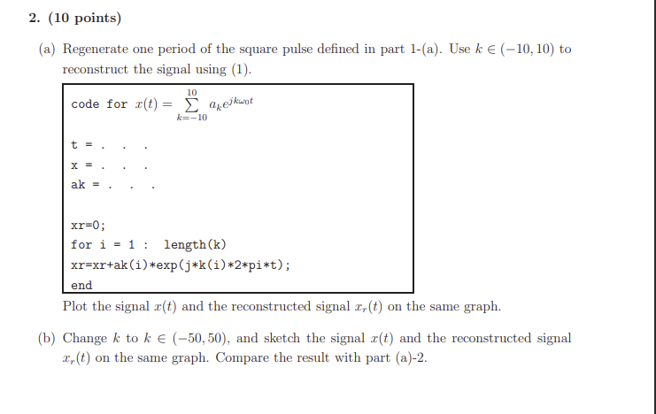 please solve question 2 ( you may need Question 1 to | Chegg.com