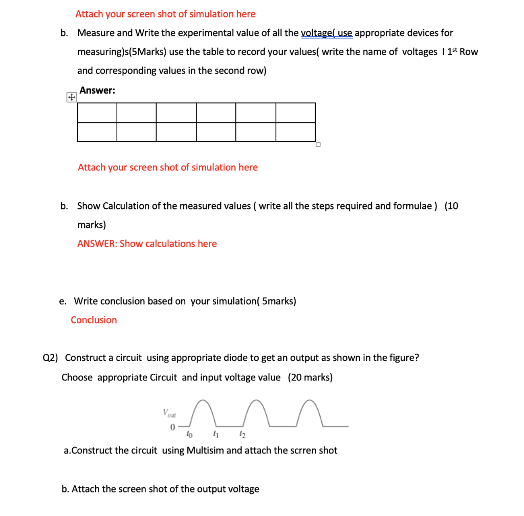 Solved Q1) a. Directions to Complete the Laboratory Exam | Chegg.com